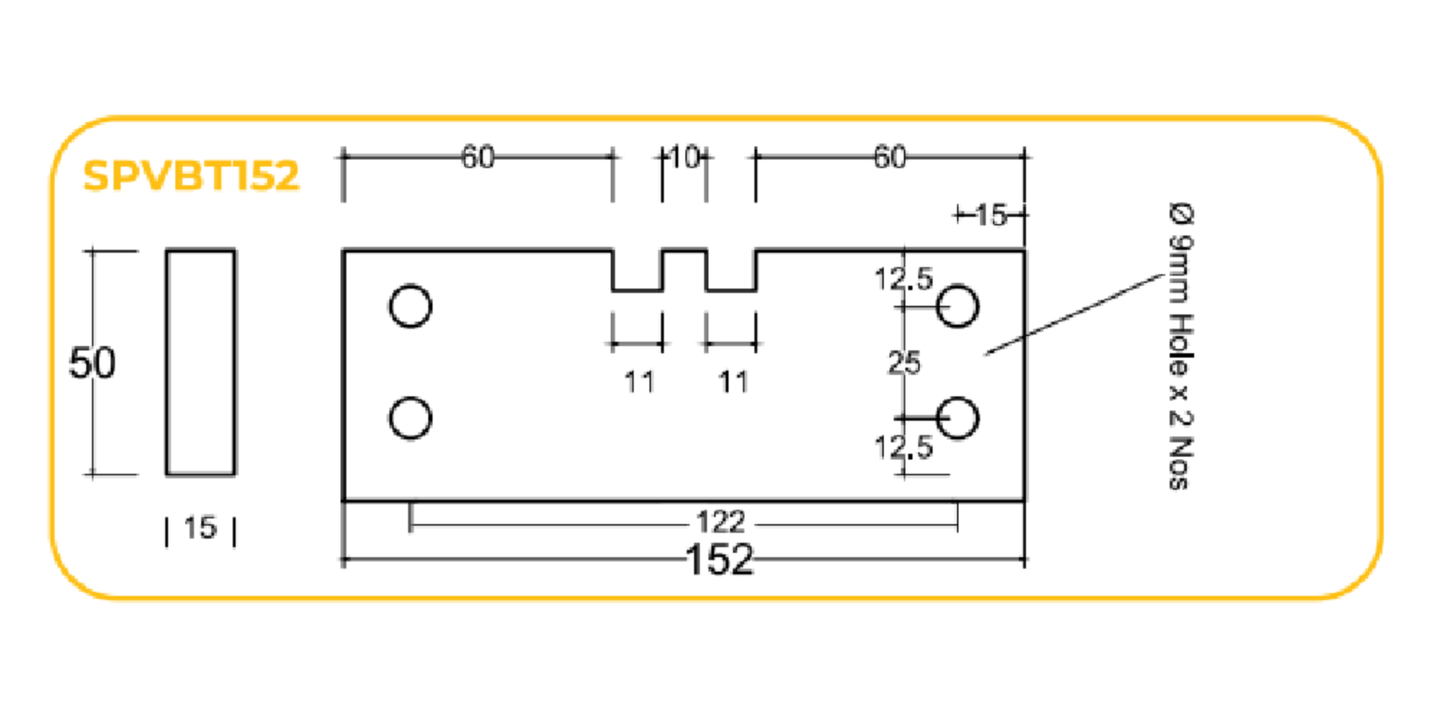 Single Pole Vertical (10mm BusBar) - JJ Engineering